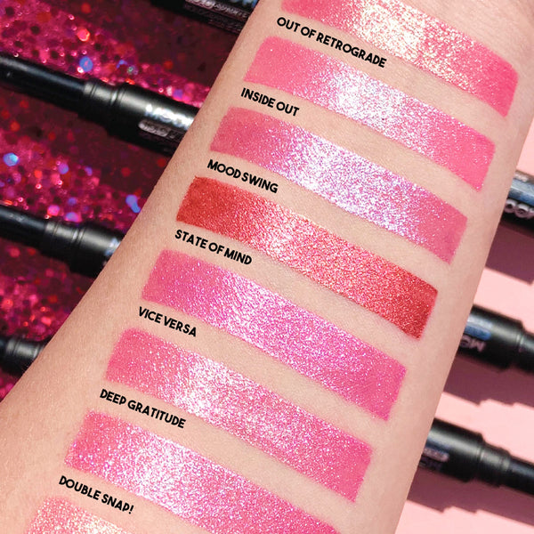 MOOD FLICK HOLO-SPARKLE LIP BALM - J.Cat Beauty