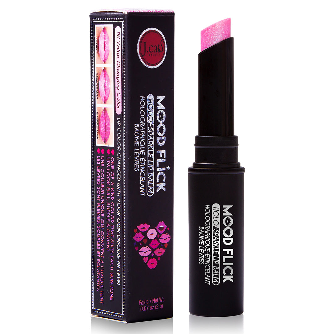 Mood Flick Holo-Sparkle Lip Balm – J.Cat Beauty